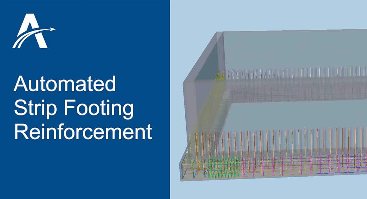 Strip Footing Reinforcement tool for ALLPLAN users - By ALLTO