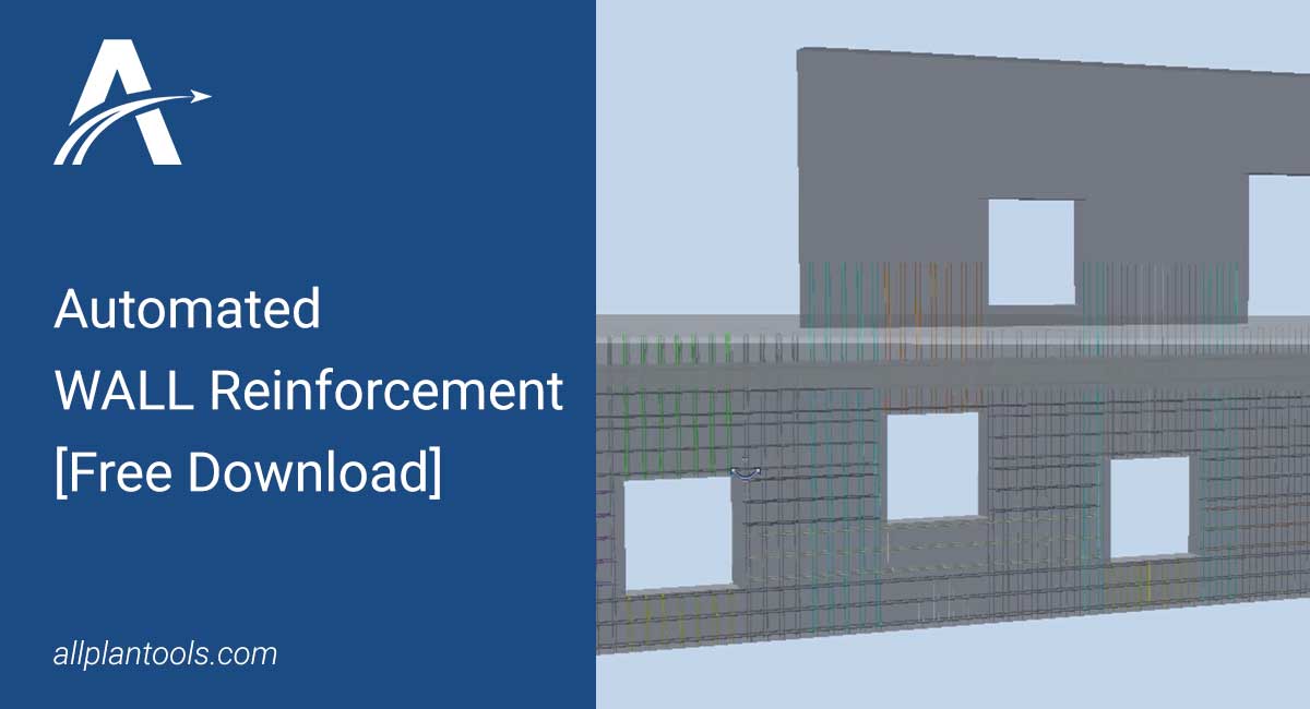 [FREE DOWNLOAD] Wall Reinforcement tool for ALLPLAN users - by ALLTO