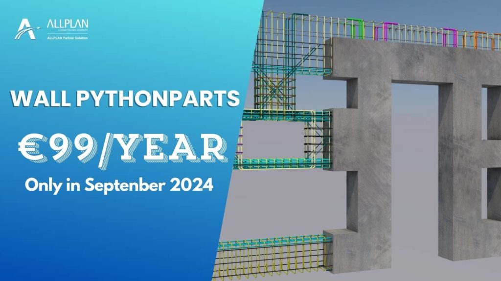 ALLPLAN Wall Reinforcement PythonParts - Developed by ALLTO